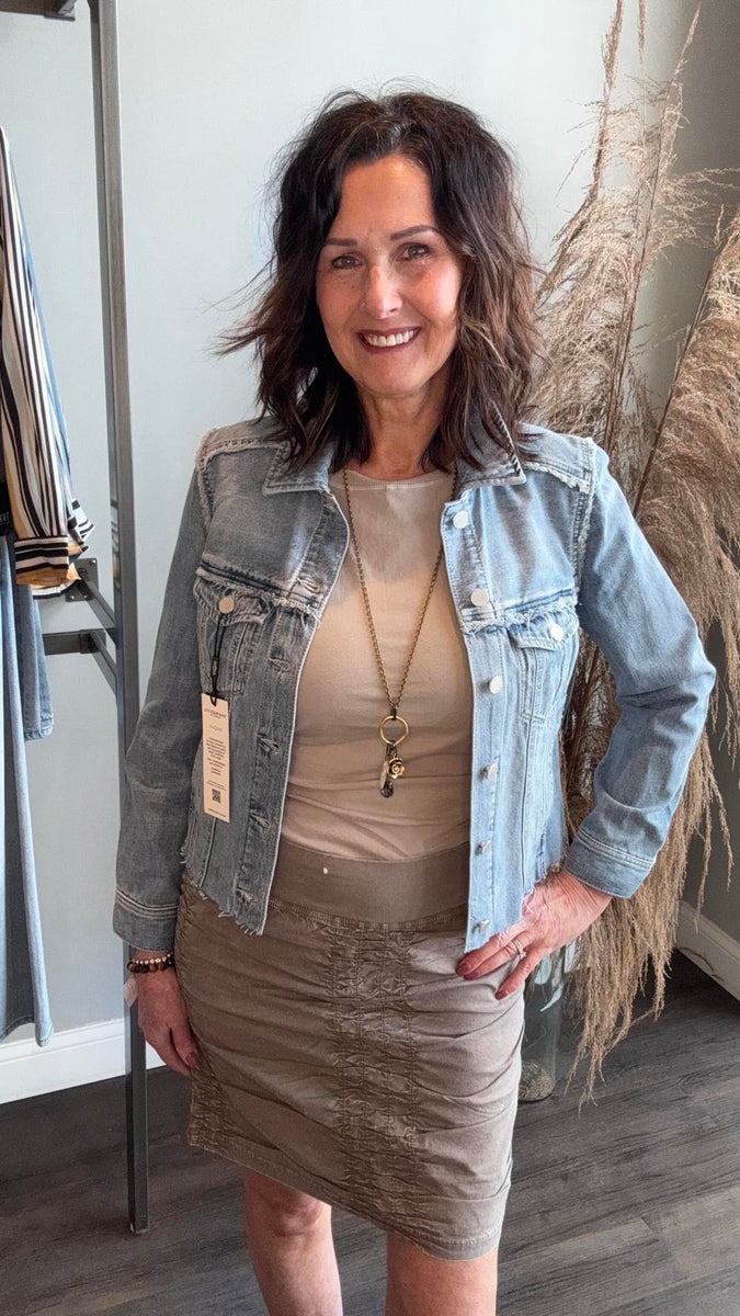 MULTI FREY DENIM JACKET – MB Waconia
